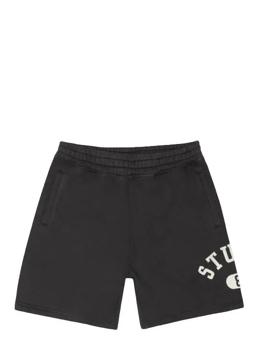 StÜssy Varsity Fleece Short - Washed Black