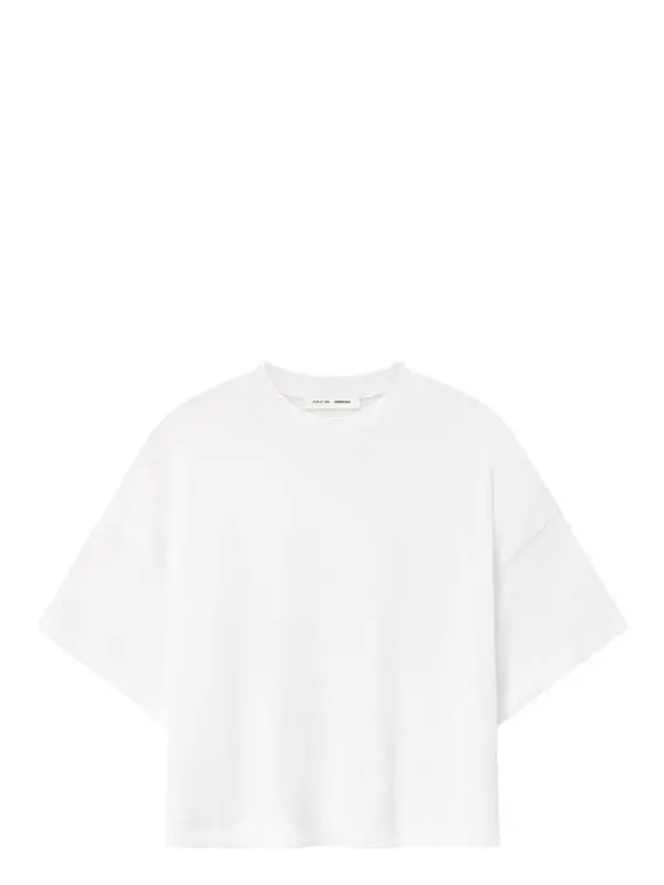 Fear Of God Essentials Boxy Tee - Cloud White