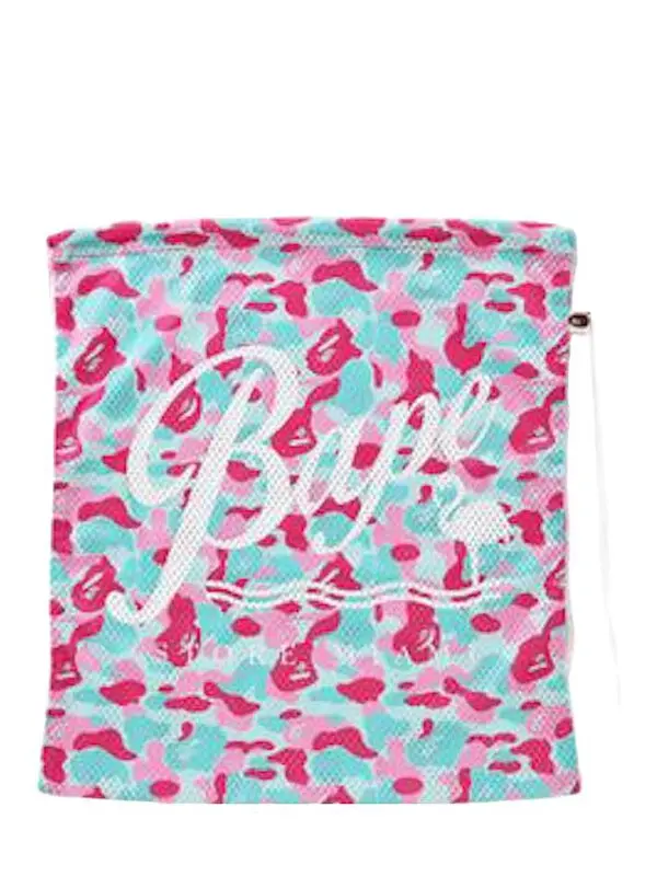 A BATHING APE Knapsack - Pink/blue
