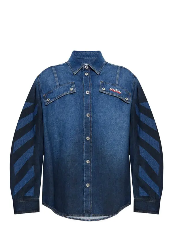 Off-White Denim Shirt - Blue
