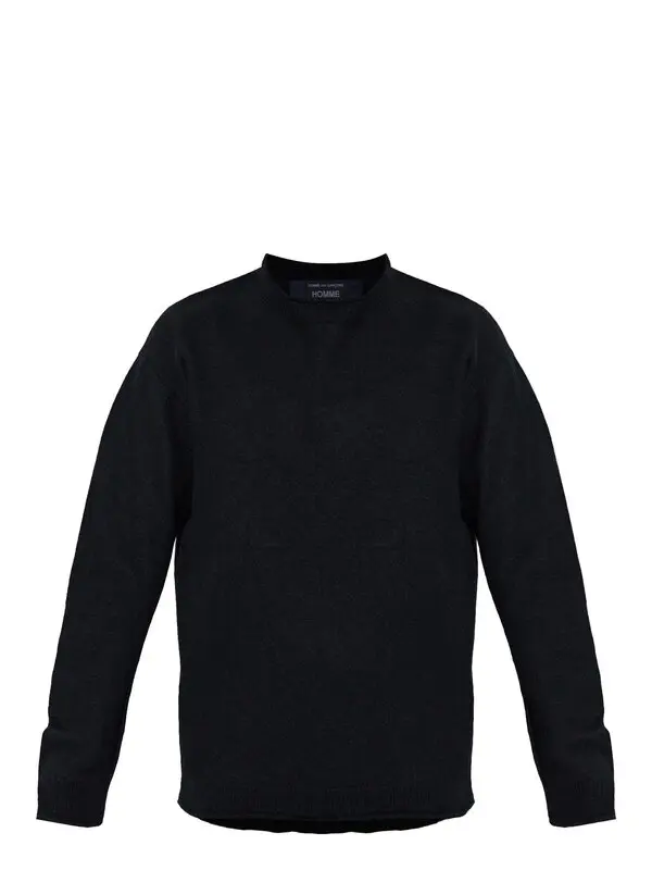 Comme Des Garçons Wool Sweater - Black