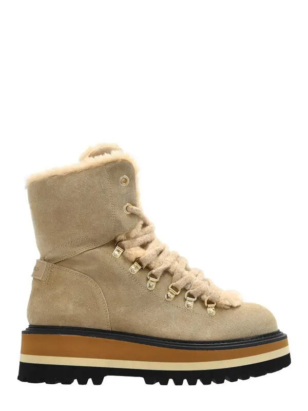 Bogner Saas Ankle Boots - Beige
