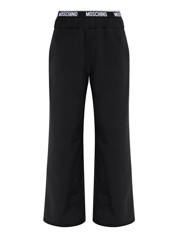 Moschino Logo Sweatpants - Black