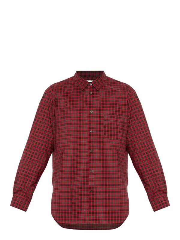 Comme Des Garçons Shirt With Pocket - Red