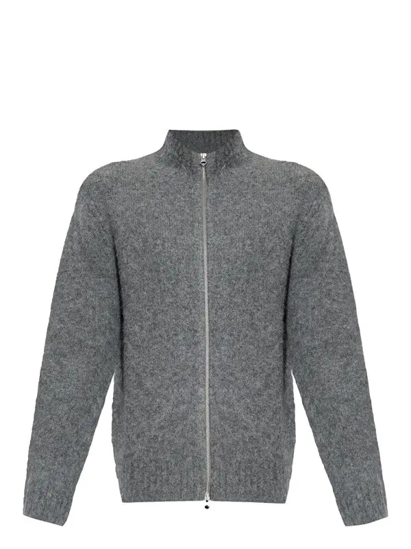 SAMSØE SAMSØE Zip-up Cardigan - Grey