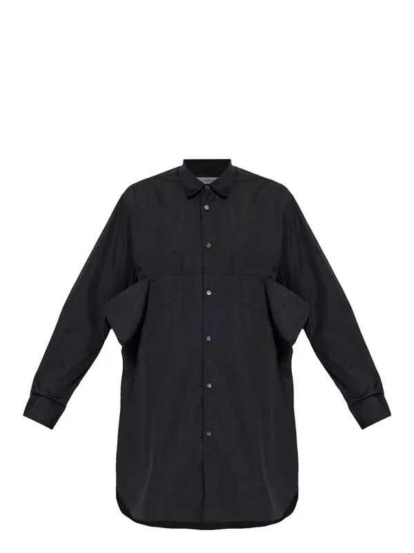 Comme Des Garçons Shirt With Pocket - Black