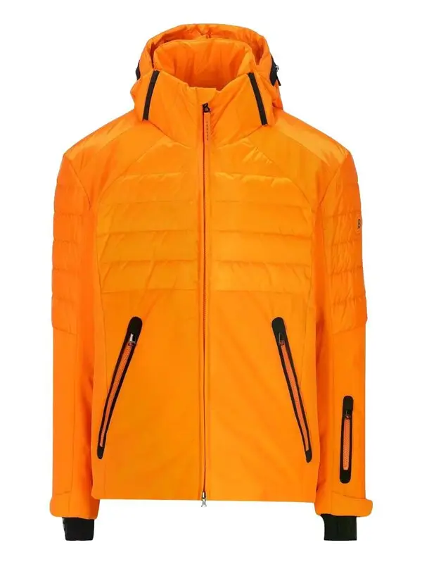 Bogner Quilted Hooded Jacket - Orange