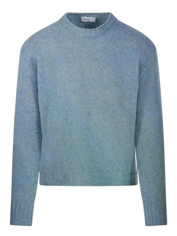 DIANA STUDIO Crew-neck Knit Sweater - Blue