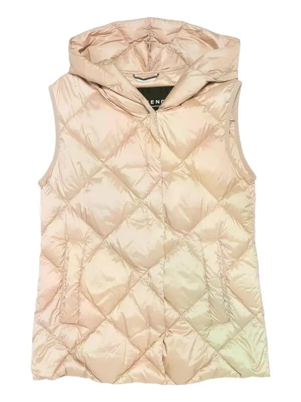 Max Mara Hooded Quilted Gilet - Neutrals