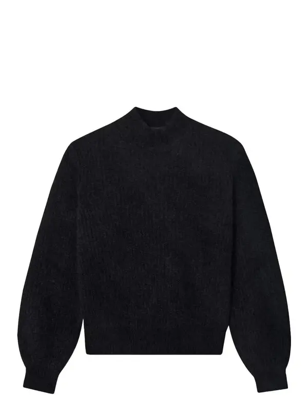 A.p.c. Emilia Funnel-neck Sweater - Black