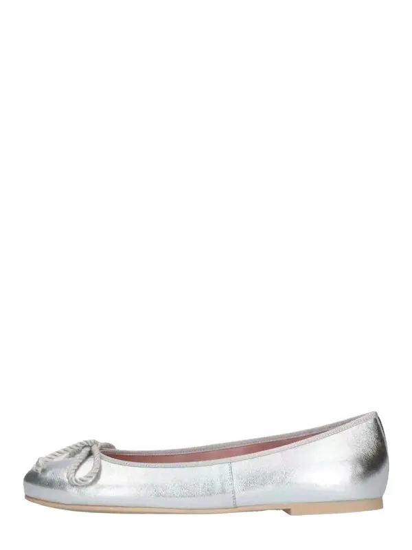 Paloma Wool Piera Bow Ballerina - Silver