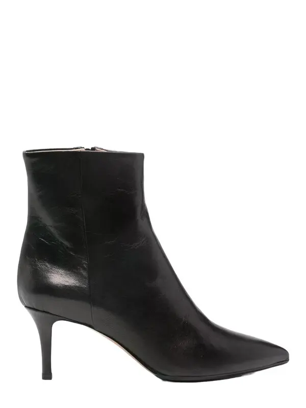 FABIO RUSCONI 65mm Pointed-toe Heeled Boots - Black