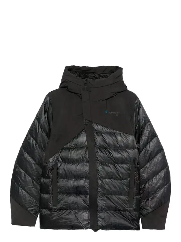 KLATTERMUSEN Rå Hooded Quilted Jacket - Black
