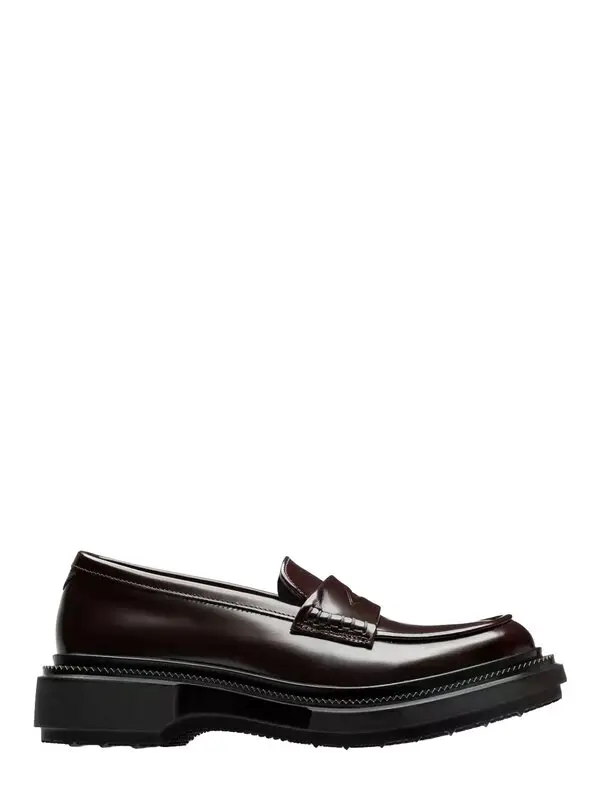 ADIEU PARIS Leather Loafers - Brown
