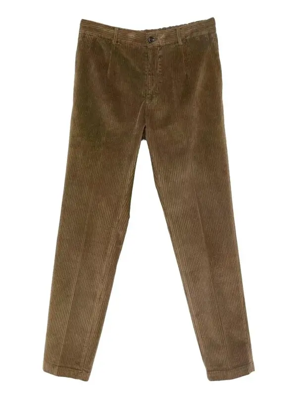 MICHAEL COAL Denny Corduroy Trousers - Brown