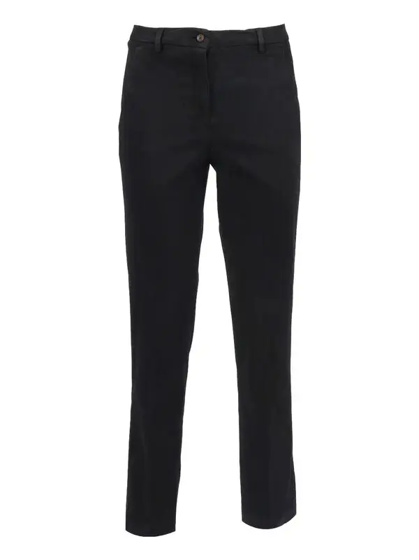 BRIGLIA 1949 Buttoned Trousers - Black