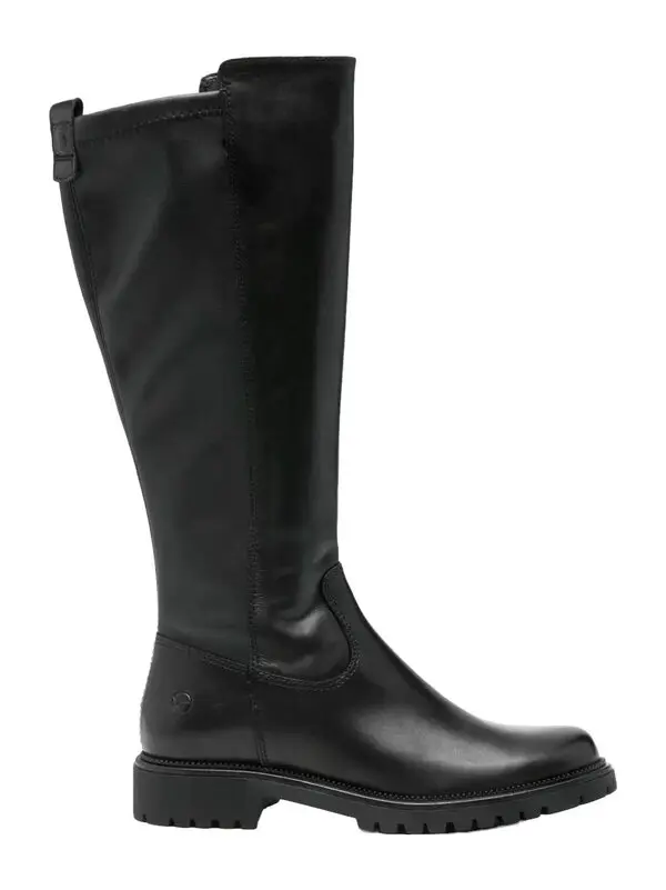 TAMARIS Leather Boots - Black