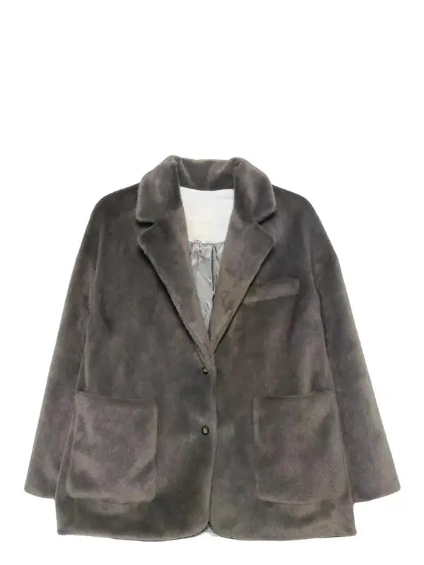 MOLLIOLLI Single-breasted Coat - Grey