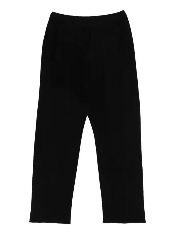 LABEL UNDER CONSTRUCTION High-waisted Trousers - Black