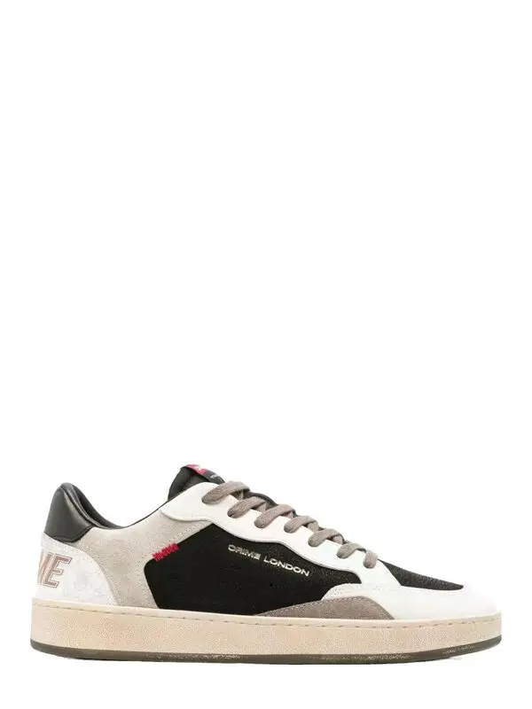 CRIME LONDON Logo-print Sneakers - Black