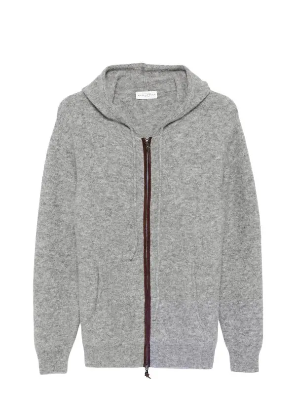 BALLANTYNE Zip-up Hoodie - Grey