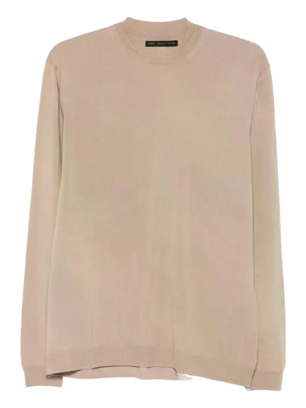 LOW BRAND Round-neck Sweater - Neutrals