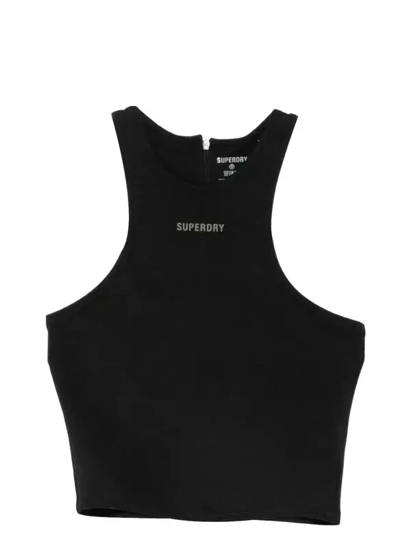 Superdry Logo-print Tank Top - Black