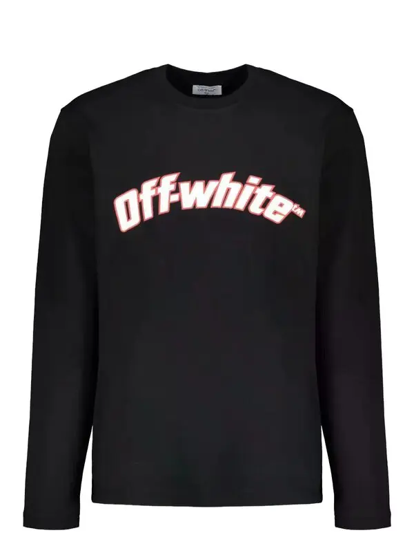 Off-White Graphic Long-sleeve T-shirt - Black
