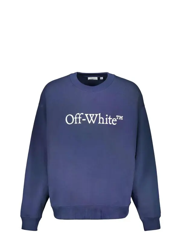 Off-White Printed Sweatshirt - Blue