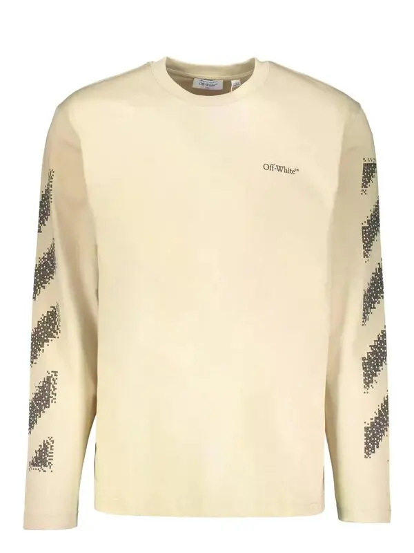 Off-White Graphic Long-sleeve T-shirt - Neutrals