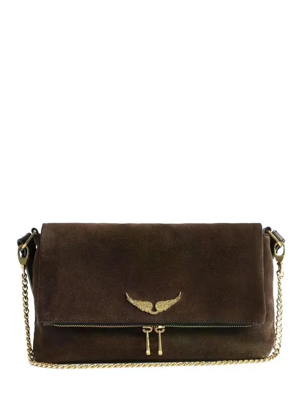 Zadig&Voltaire Rocky Ii Wings-detail Satchel Bag - Brown