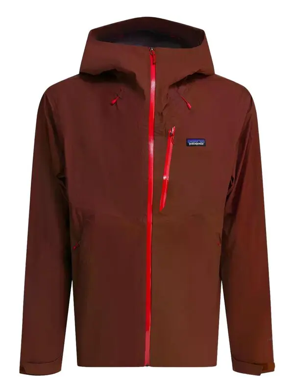Patagonia Hooded Zip Jacket - Brown