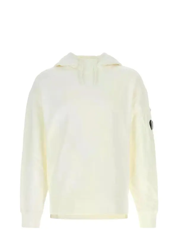 C.P. COMPANY Lens-detail Hoodie - Neutrals