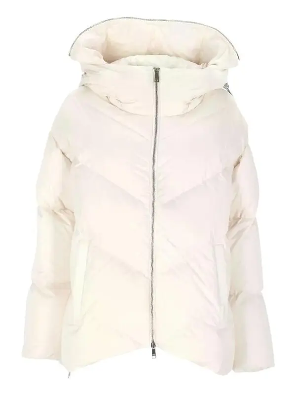 Add Hooded Down Jacket - Neutrals