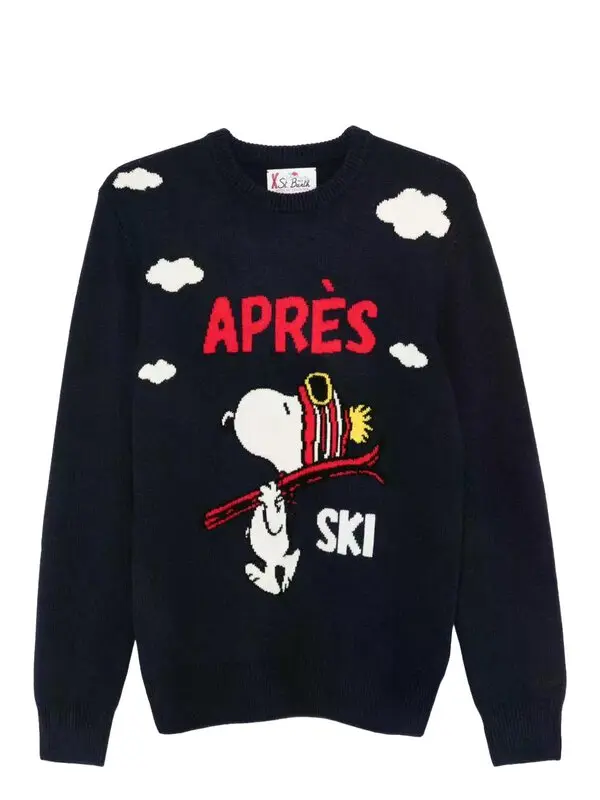 MC2 SAINT BARTH Peanuts Snoopy Jumper - Blue