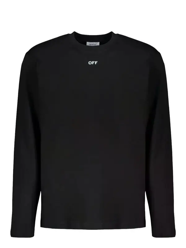 Off-White Long-sleeve T-shirt - Black