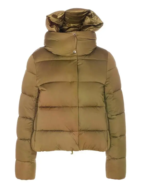 SAVE THE DUCK Felicity Removable-hood Padded Jacket - Green