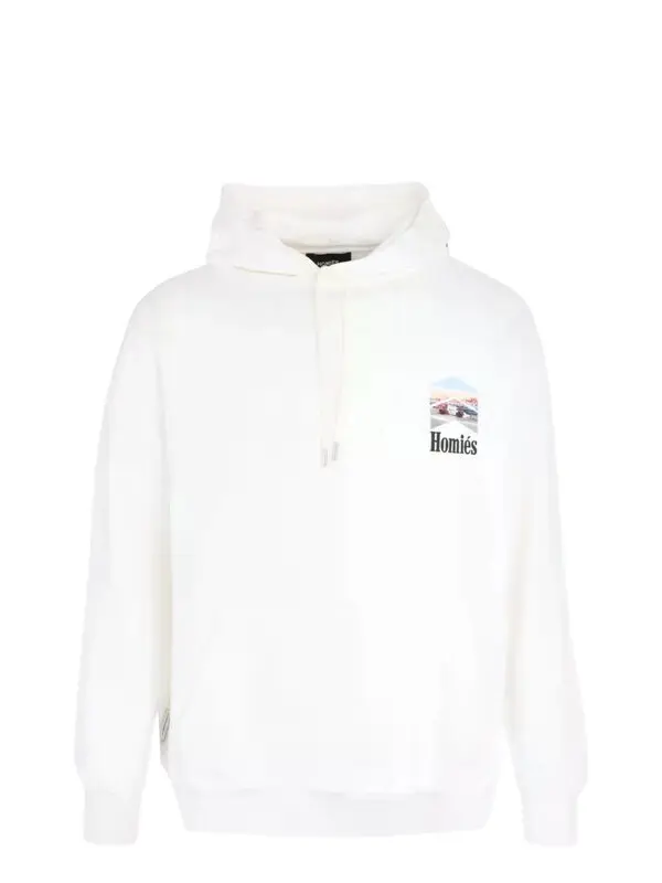 HOMIES MARBELLA Racing Limited Hoodie - White