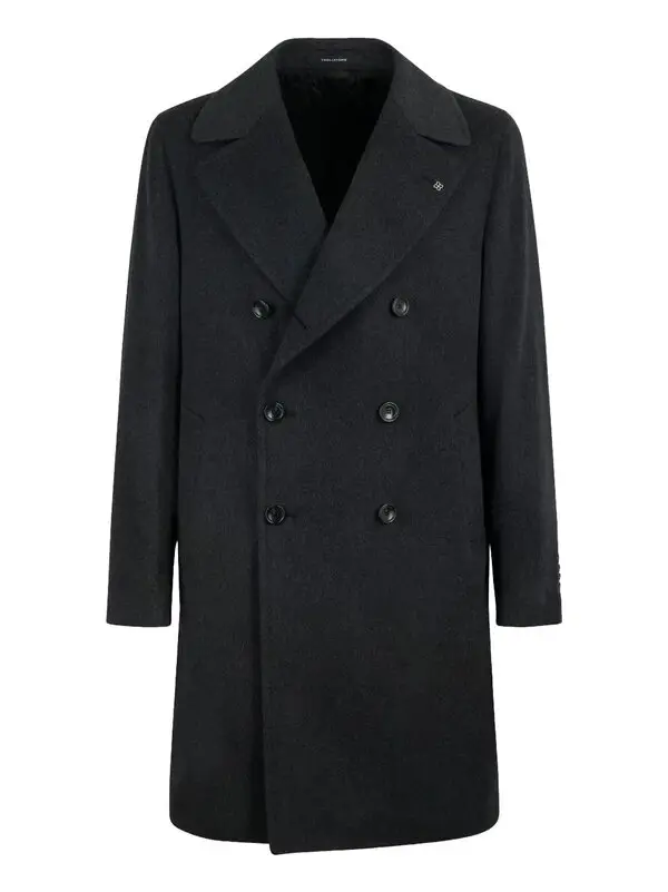 Tagliatore Double-breasted Overcoat - Grey