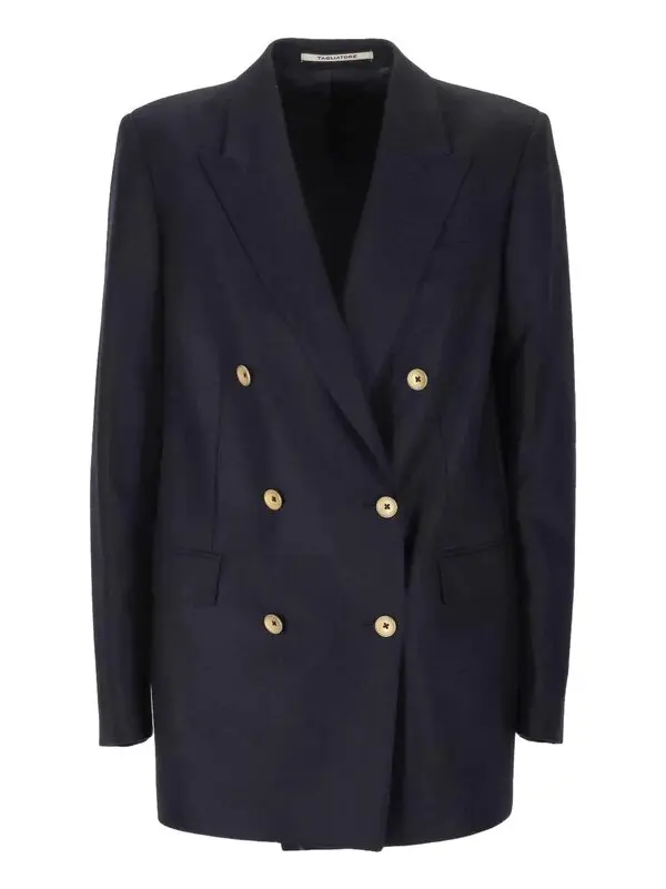 Tagliatore Buttoned Jacket - Blue