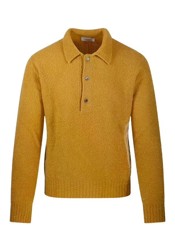 DIANA STUDIO Long-sleeve Polo Shirt - Yellow