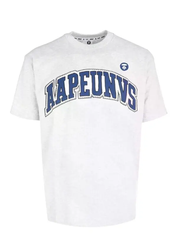 AAPE BY *A BATHING APE® Aape Theme Main T-shirt - Grey