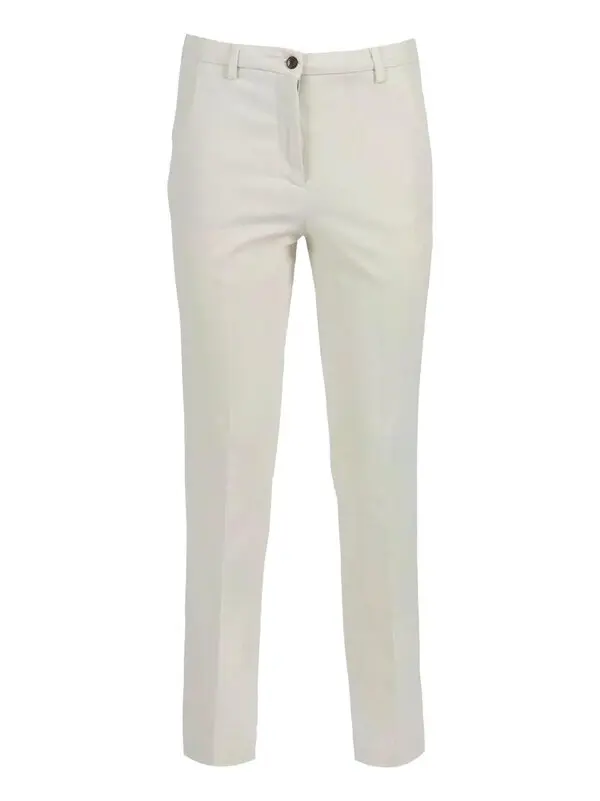 BRIGLIA 1949 Buttoned Trousers - White