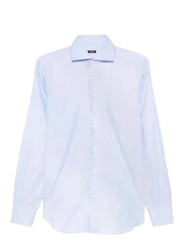 BARBA NAPOLI Buttoned Shirt - Blue