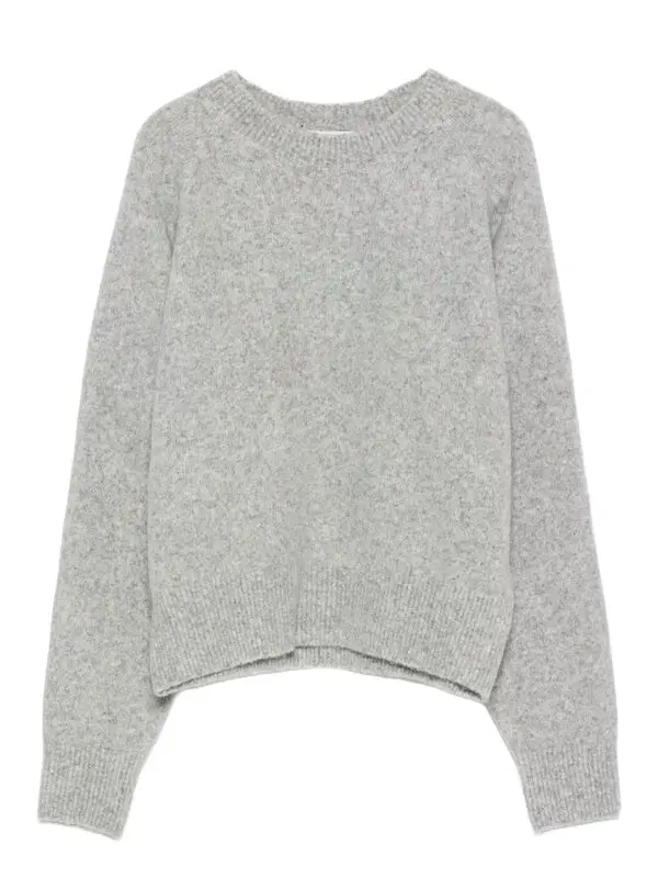 DUNST Round-neck Sweater - Grey