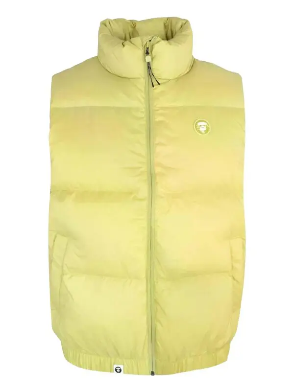 AAPE BY *A BATHING APE® Moonface Padded Gilet - Yellow