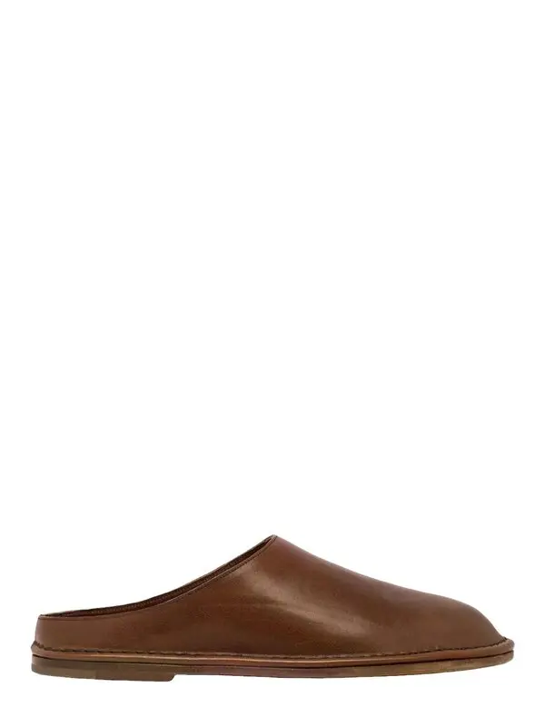 BUTTERO® Stitching-detail Sandals - Brown
