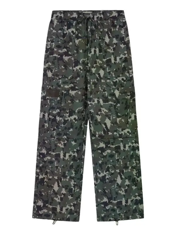 Carrera Eyewear Camouflage Print Trousers - Green