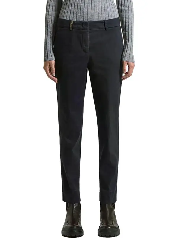 Peserico Five-pocket Trousers - Black