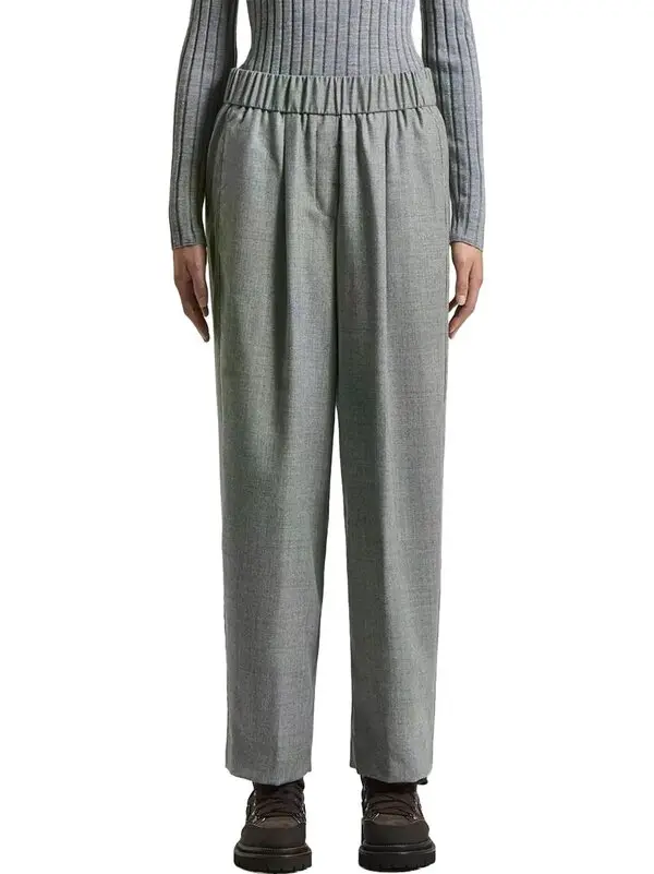 Peserico Elasticated Trousers - Grey